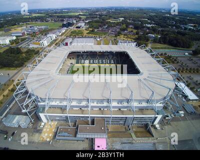 Borussia-Park, the stadium of Borussia Mönchengladbach, Bundesliga ...
