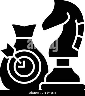 Goal reached symbol, success target, checkmark in the center, targeting ...