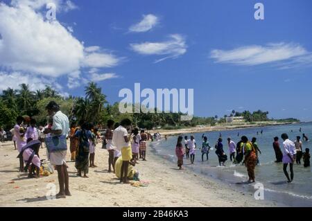 Rameshwaram beach tamil nadu India, Asia Stock Photo - Alamy