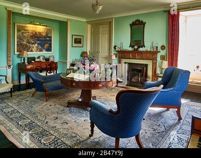 Room in Skaill House on the Orkney Islands of Scotland Stock Photo - Alamy