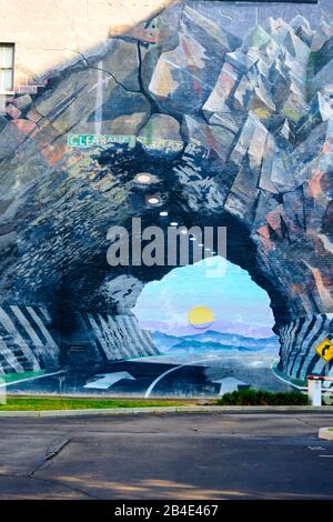 Tunnel Vision Mural Columbia South Carolina home of the Statehouse ...