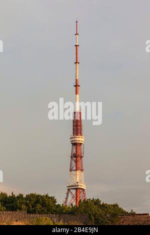 Armenia, Yerevan. State television tower Stock Photo - Alamy
