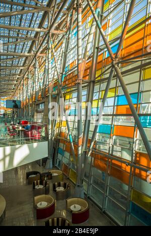 Armenia, Yerevan, Yerevan Zvarnots Airport, EVN, baggage carts with ...