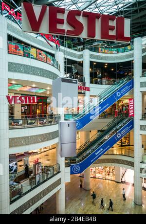 Azerbaijan, Baku, Park Bulvar Mall, Hilton Hotel Stock Photo - Alamy