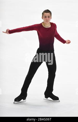 Andrew TORGASHEV (USA), during Men Short Program, at the ISU World ...
