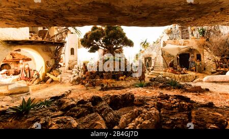 Belen, Museum, Nativity Scene, Arcos de la Frontera, Andalusia, Spain ...