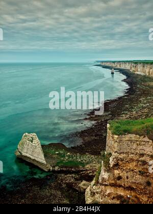 Octeville-sur-Mer, Seine-Maritime, FR, France, Normandy, N 49 33' 20 ...