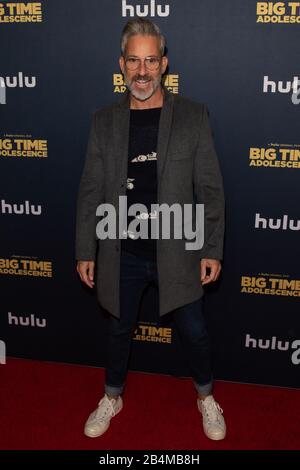 Garrett Swann attends the premiere of "Big Time Adolescence" at ...