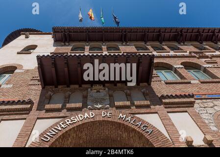 Universidad Malaga university building Malaga Spain Stock Photo - Alamy