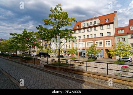 city view zeitz,burgenlandkreis,saxony-anhalt,germany Stock Photo - Alamy