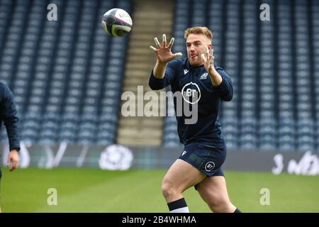 Scotland's Kyle Steyn in action during the Quilter Nations Series match ...