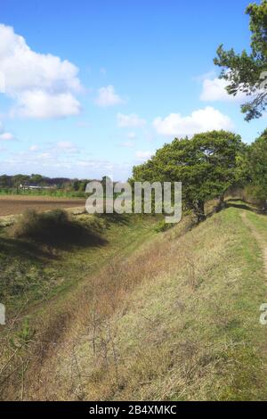 Devils ditch Newmarket Stock Photo - Alamy