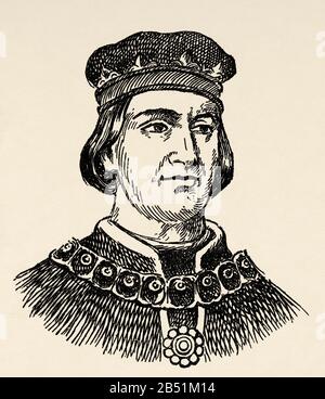 Alfonso V of Aragon, called The Magnanimous (1396-1458). King of the ...