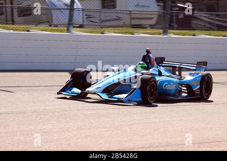 Conor Daly (59) during an IndyCar auto race at World Wide Technology ...