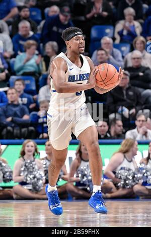 Saint Louis' Jordan Goodwin passes during the second half of an NCAA ...