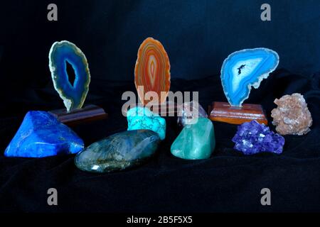A crystal is a solid whose molecules (or atoms) are arranged in a ...