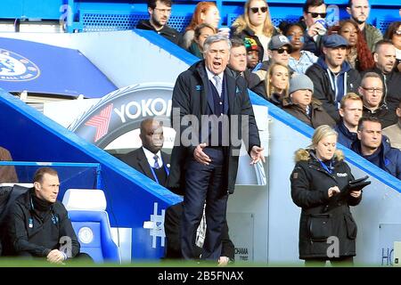 Chelsea FC manager Carlo Ancelotti and girlfriend Marina Cretu relaxing ...