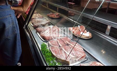 Pretoria, South africa - 08 feb. 2019: Maders Slaghuis in Pretoria is a ...