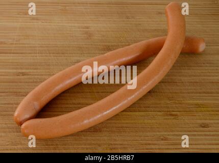 Paar Wiener Wuerstchen Stock Photo - Alamy