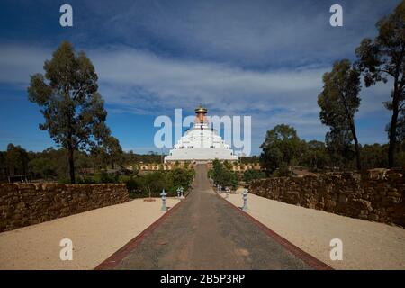 The Great Stupa of Universal Compassion Bendigo Australia Stock Photo ...