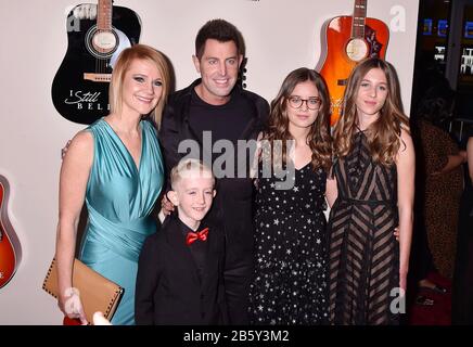HOLLYWOOD, CA - MARCH 07: Adrienne Camp, Jeremy Camp and family attend ...