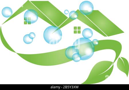 Cleaning windows, bubbles, soap bubbles, cleaning, cleaning company ...