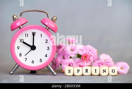 Spring Forward Daylight Savings Time Stock Photo - Alamy