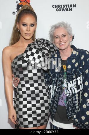 Gigi Gorgeous and Nats Getty at the Christian Cowan X The Powerpuff ...