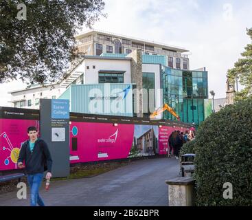 Exeter College RE College Exeter Devon UK Stock Photo - Alamy