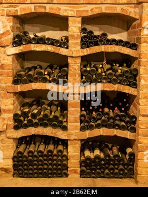 wine cellar in Oberwaltersdorf near Vienna, Thermenregion, Austria ...