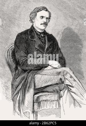 Daniel Dunglas Home, 1833 – 1886, a Scottish physical medium Stock ...