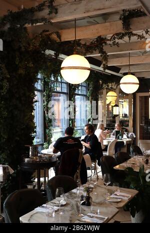 The Wilde restaurant at Westbury Hotel,Dublin: making of Irish Coffee ...