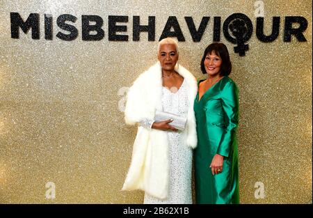 Pearl Jansen (left) and Jennifer Hosten attending the Misbehaviour ...
