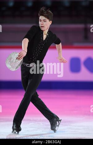 Maxim NAUMOV form USA, during the Exhibition Gala at the ISU World ...