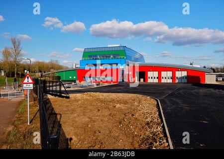 The Blue Light Hub, Milton Keynes Stock Photo - Alamy