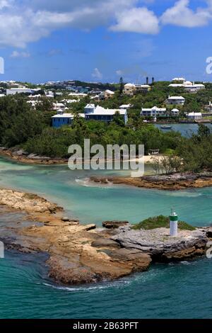 Two Rock Passage, Hamilton City, Pembroke Parish, Bermuda Stock Photo ...