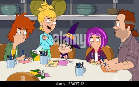 DUNCANVILLE, from left: Duncan Harris (voice: Amy Poehler), Mia (voice ...