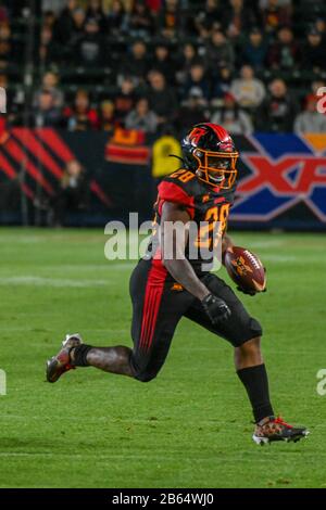 LA Wildcats running back Martez Carter (28) during practice, Wednesday ...