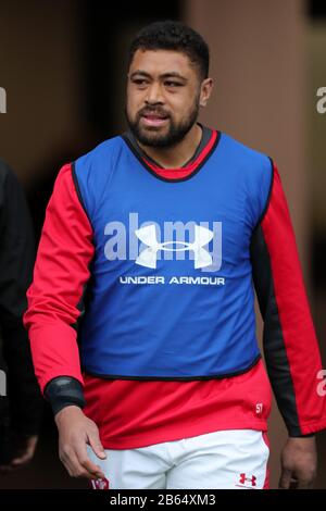 Wales' Taulupe Faletau Stock Photo - Alamy
