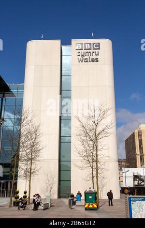BBC HQ, Cardiff, South Wales Stock Photo - Alamy