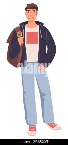 Adolescent Development concept. Illustration of teenage growth stages ...