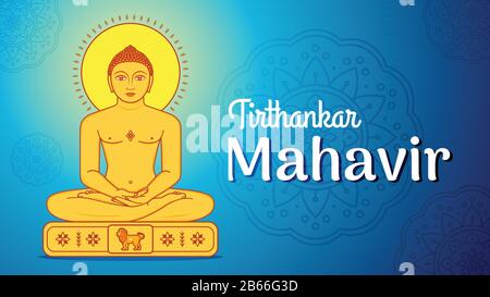Statue of Jain god Mahavir idol, India Stock Photo: 35603535 - Alamy