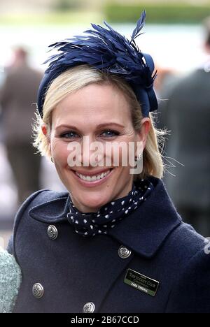 Zara Tindall on day one of Royal Ascot at Ascot Racecourse, Berkshire ...