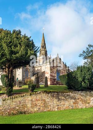 Largo and Newburn Parish Church in Upper Largo Fife Scotland Stock ...
