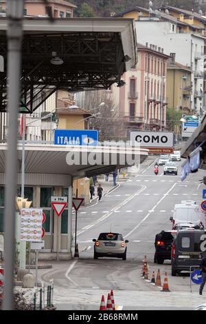 Customs of Como Chiasso, Como, Italy Stock Photo - Alamy