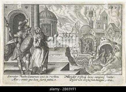 Aeneas descends in the underworld, Crispijn van de Passe (I), 1612 ...