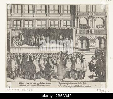 Promulgation of an Edict Stock Photo - Alamy