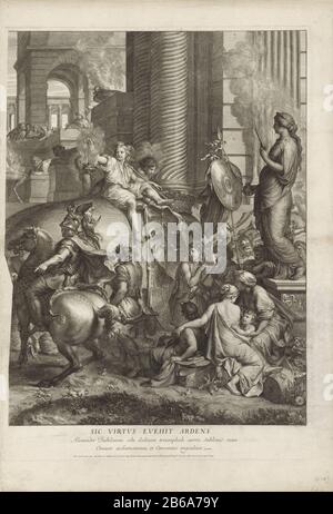 The entry of Alexander the Great to Babylon or Alexander's Triumph 1665 ...