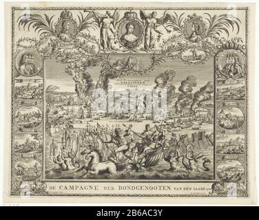 Sea battle in the Bay of Vigo, 1702; Port De Vigos. Map of the Bay of ...