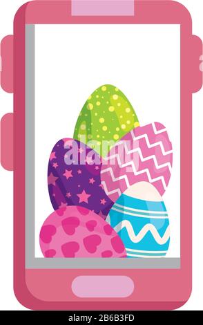 Easter smartphone icon Stock Vector Image & Art - Alamy
